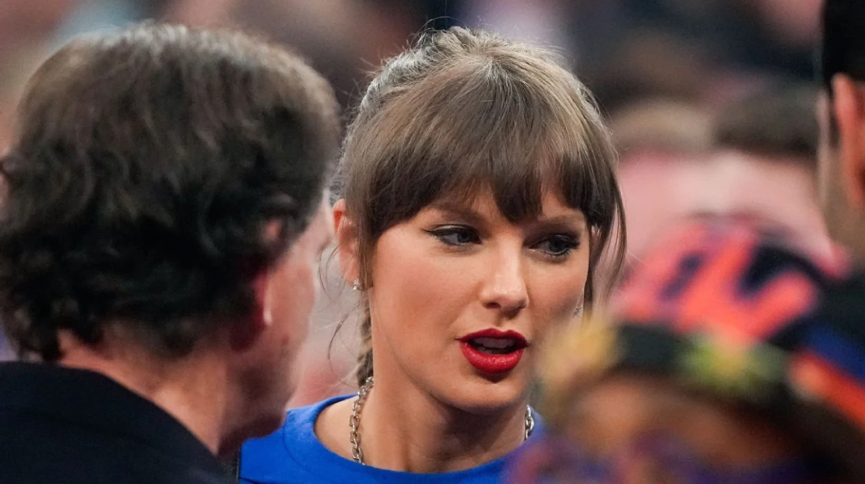 Taylor Swift, Adam Sandler at Knicks-Spurs New York 2026